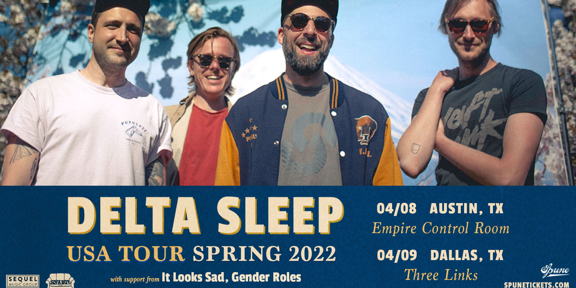 Delta Sleep w/ It Looks Sad., Gender Roles at Empire Control Room 4/8 ...